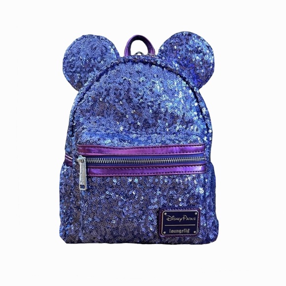 Loungefly | Bags | Loungefly Disney Red Sequin Minnie Mouse Mini ...